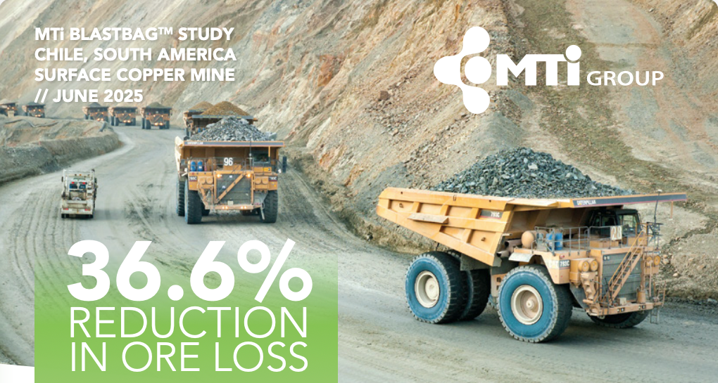 Reduce Ore Loss & Dilution in Mining with MTi BLASTBAG™ – Case Study – MTi USA
