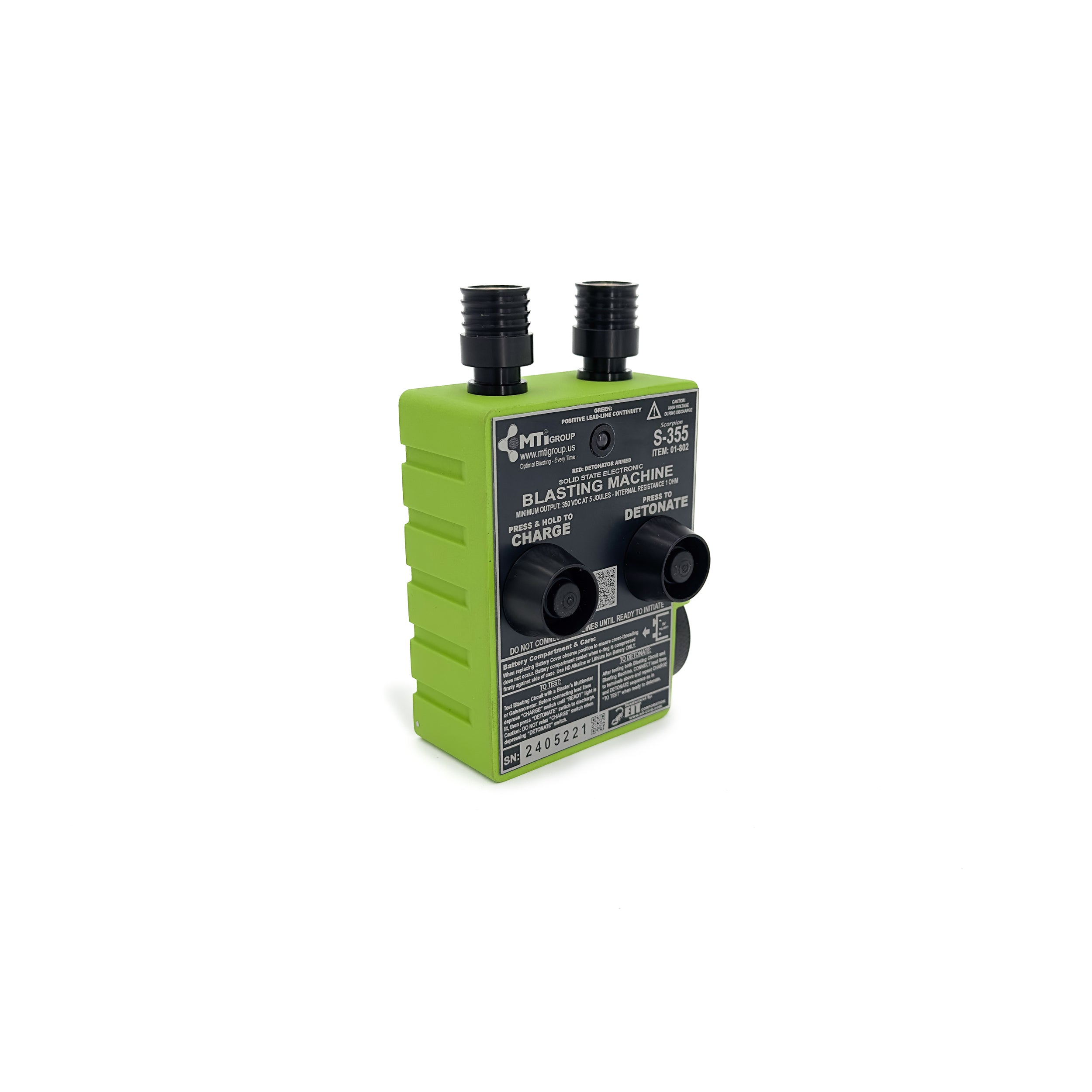 S-355 Compact Electric Blasting Machine – MTi USA